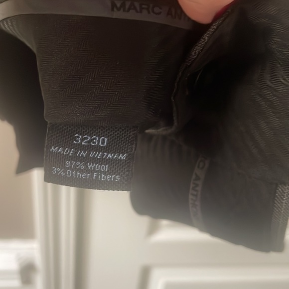 Marc Anthony | Suits & Blazers | Marc Anthony Suit Set Grey Pinstripe ...